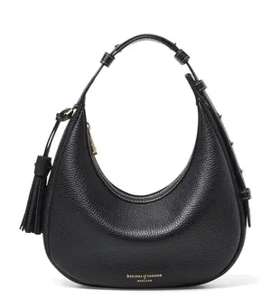 ASPINAL OF LONDON Mini Soho Crescent Shoulder Bag