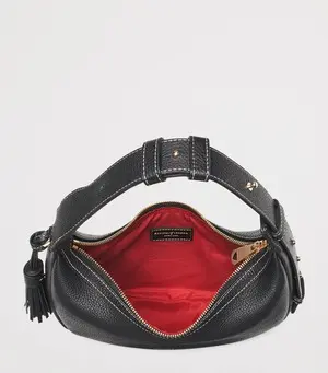 ASPINAL OF LONDON Mini Soho Crescent Shoulder Bag