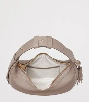 ASPINAL OF LONDON Mini Soho Crescent Shoulder Bag