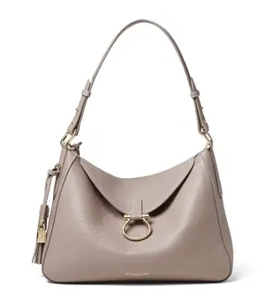 ASPINAL OF LONDON Grained Leather Ella Shoulder Bag