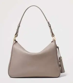 ASPINAL OF LONDON Grained Leather Ella Shoulder Bag