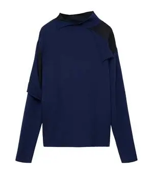 Loewe Draped Cut-away Pullover