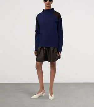 Loewe Draped Cut-away Pullover