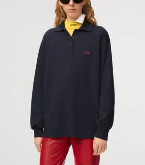 Loewe Cashmere-silk Polo Sweater
