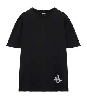 Loewe Cotton Relaxed Logo T-shirt