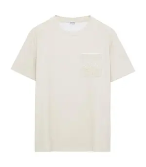 Loewe Pocket Anagram T-shirt - Beige