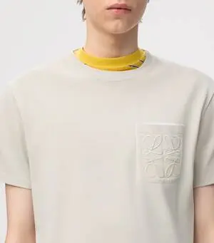 Loewe Pocket Anagram T-shirt - Beige