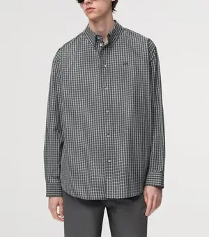 Loewe Check Anagram Embroidered Shirt