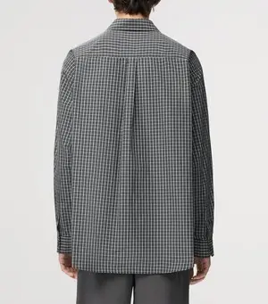 Loewe Check Anagram Embroidered Shirt