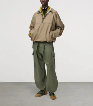 Loewe Cotton Tapered Cargo Trousers