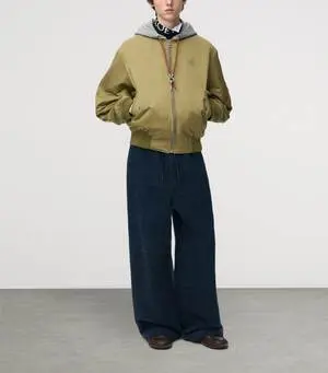 Loewe Textured Drawstring Trousers
