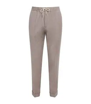 Paul Smith Wool Drawstring Trousers