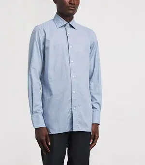 100HANDS Cotton Houndstooth Shirt