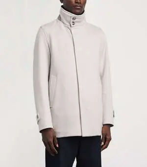 Herno Cashmere Padded Overcoat