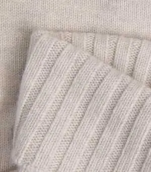 N.peal Cashmere Brompton Rollneck Sweater - Grey
