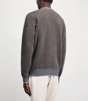 Herno Wool-blend Crew-neck Sweater