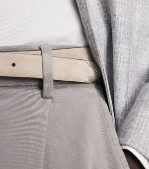 Eleventy Suede Belt
