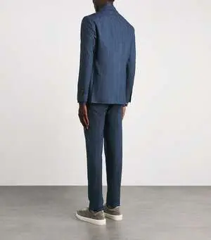 Eleventy Wool-cotton-cashmere 2-piece Suit