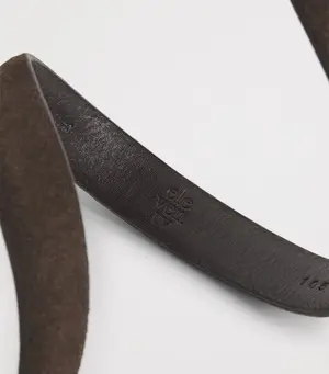 Eleventy Suede Belt