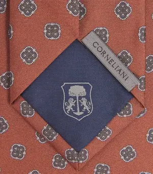 Corneliani Silk Necktie And Pocket Square Set