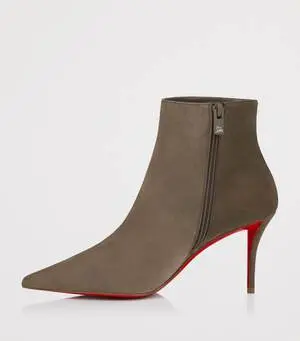 CHRISTIAN LOUBOUTIN Miss Z Booty 80 Suede Boots