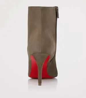 CHRISTIAN LOUBOUTIN Miss Z Booty 80 Suede Boots
