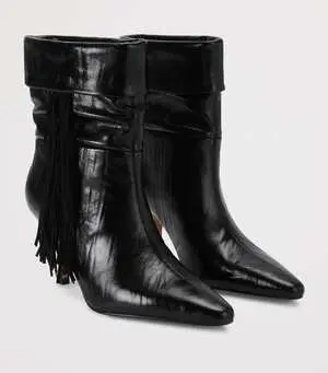 Kurt Geiger Leather Piccadilly Slouch Boots