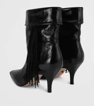 Kurt Geiger Leather Piccadilly Slouch Boots