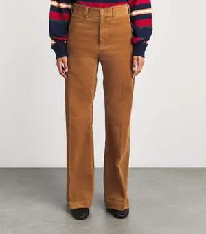 Polo Ralph Lauren Corduroy Beaton Flare Trousers