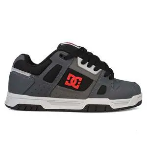 DC SHOES Stag Shoes - Grey/black/red