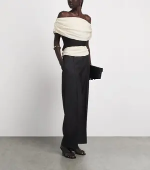 VORANIDA Ruched-detail Perrin Trousers