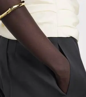 VORANIDA Ruched-detail Perrin Trousers