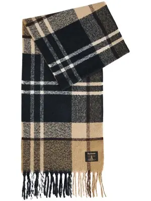 Barbour Yorklane Tartan Scarf - Beige