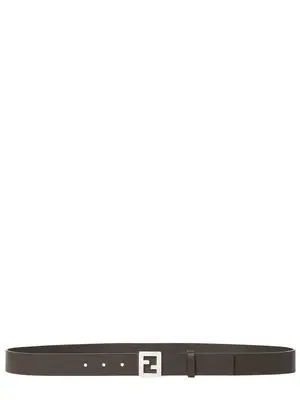 Fendi Ff Belt - Brown