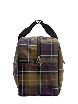 Barbour Torridon Plaid Holdall Travel Bag - Green