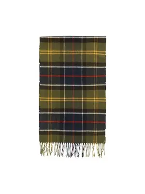 Barbour Yaxley Tartan Scarf - Green