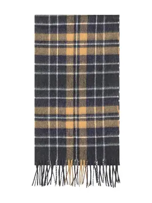 Barbour New Check Tartan Scarf - Brown