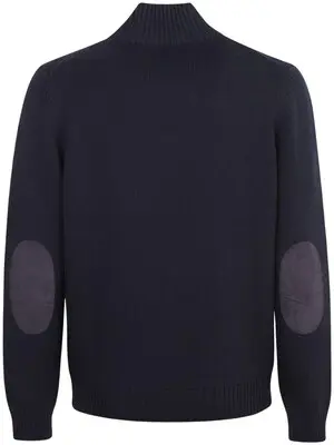 FAY Gancio Elbow-patch Sweater