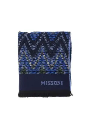 Missoni Zigzag Wool Scarf - Multi