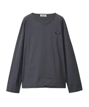 Miu Miu Stretch Poplin Top
