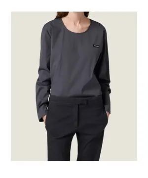 Miu Miu Stretch Poplin Top