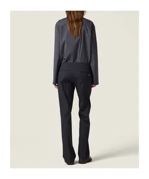 Miu Miu Stretch Poplin Top