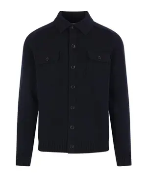 ROBERTO COLLINA Button-up Flap-pocket Cardigan