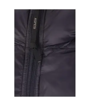 Aspesi Drawstring Hem Padded Jacket - Black
