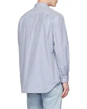 Play Comme Des Garcon Comme Des Garçons Play Striped Long-sleeved Shirt