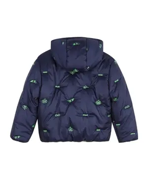 BILLIEBLUSH Embroidered Hooded Puffer Jacket