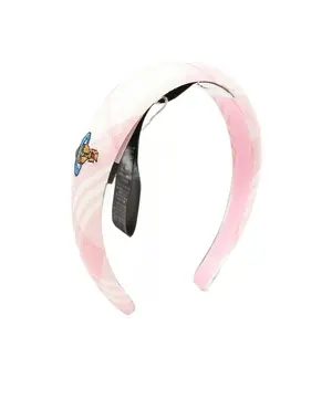 VIVIENNE WESTWOOD Checked-pattern Headband - No