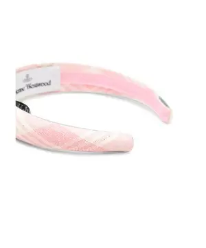VIVIENNE WESTWOOD Checked-pattern Headband - No