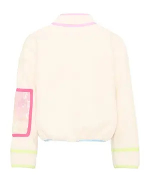BILLIEBLUSH Sequin-embellished Zip-up Jacket