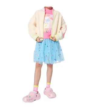 BILLIEBLUSH Sequin-embellished Zip-up Jacket